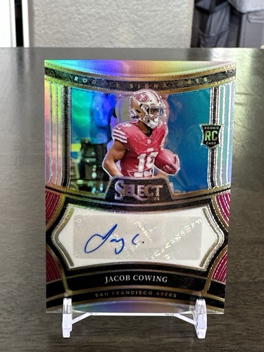 2024 Panini Select Jacob Cowing Silver Prizm /399 Rookie Signatures ...