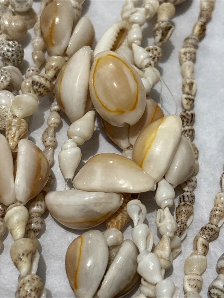 Lot Of 16 Vintage Sea Shell Necklaces- Handmade -genuine Shells. | eBay