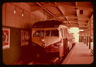 Trolley Slide - SEPTA #13 PCC Streetcar Philadelphia 69th Street ...