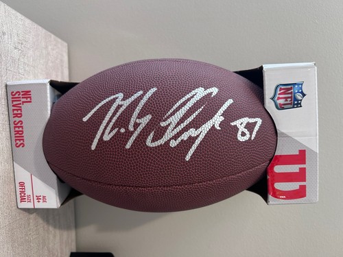 Rob Gronkowski Autographed NFL Wilson Football New England Patriots ...