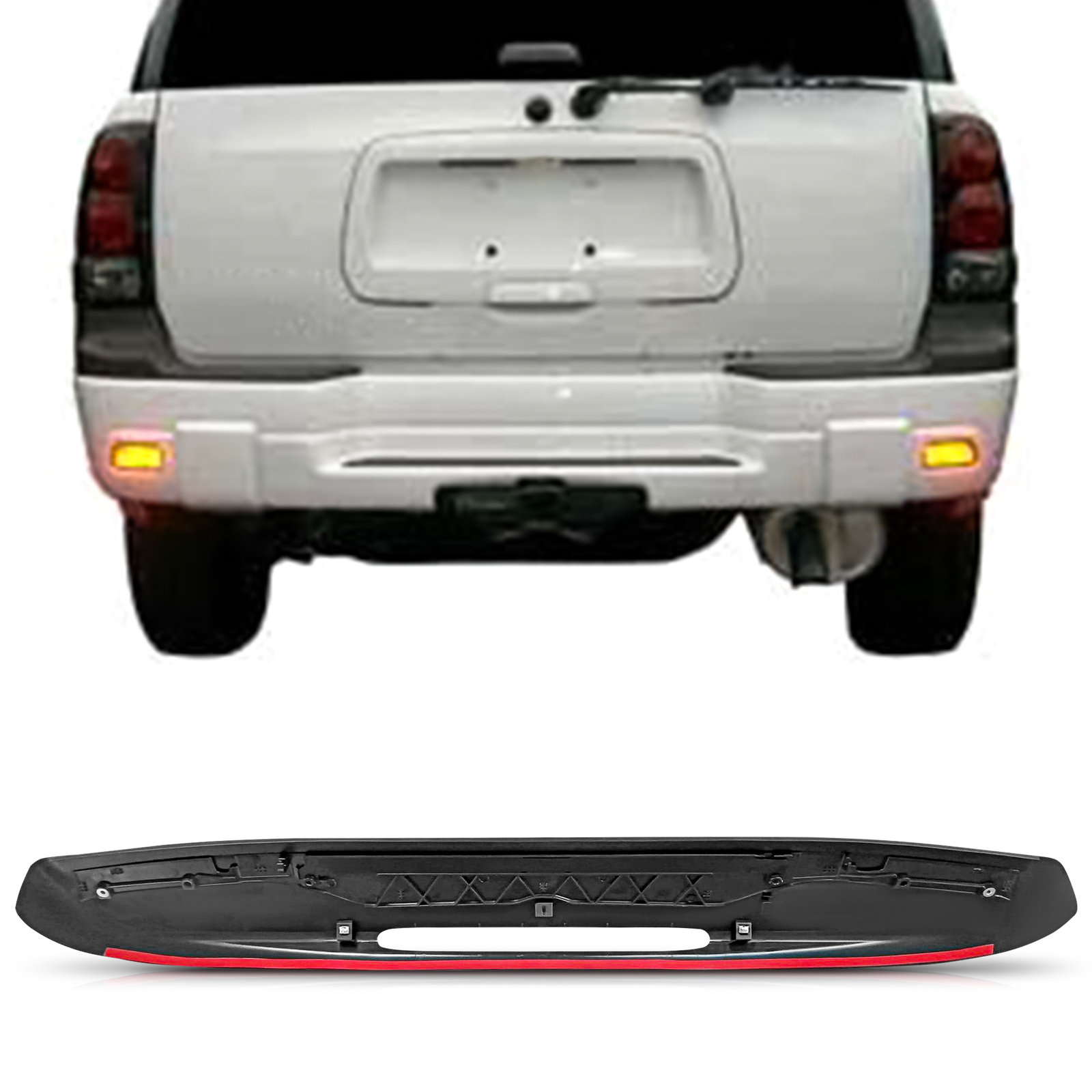 For 2002-2009 Chevy Trailblazer Upper Tailgate Molding | 19150496 ...