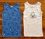 2 X size 2 VERY CUTE SINGLET TOPS FOR YOUR BABY BOY - PUPPY DOG THEME ...