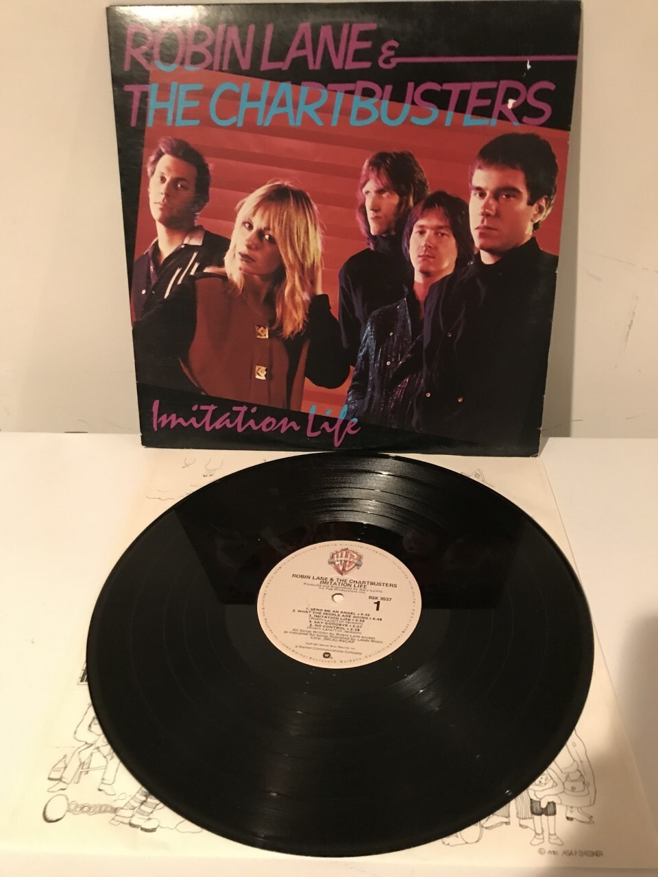 Imitation Life - Robin Lane & The Chartbusters [1981 vinyl LP, Warner ...