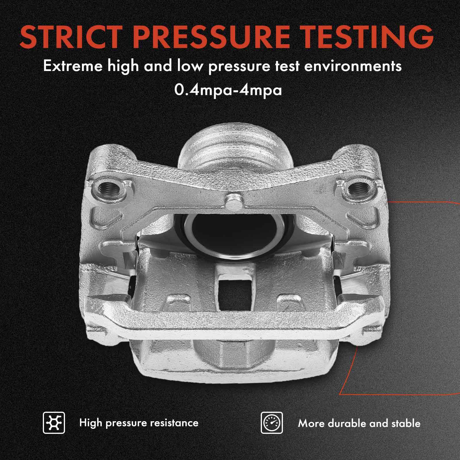 A-Premium Front Disc Brake Caliper & Brake Pads for Infiniti FX45 FX35 ...