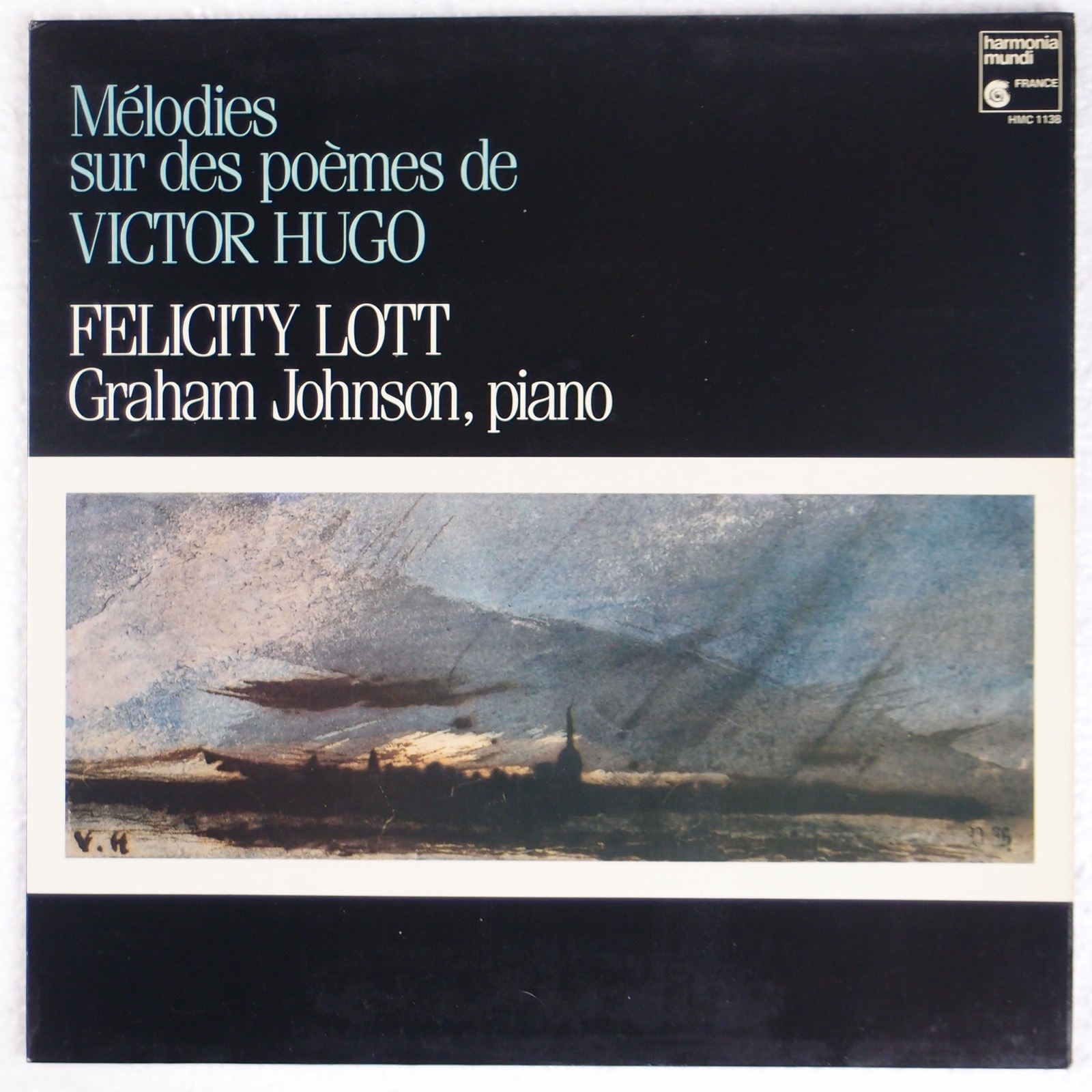 VICTOR HUGO: Melodies FELICITY LOTT w/ GRAHAM JOHNSON Piano HARMONIA ...