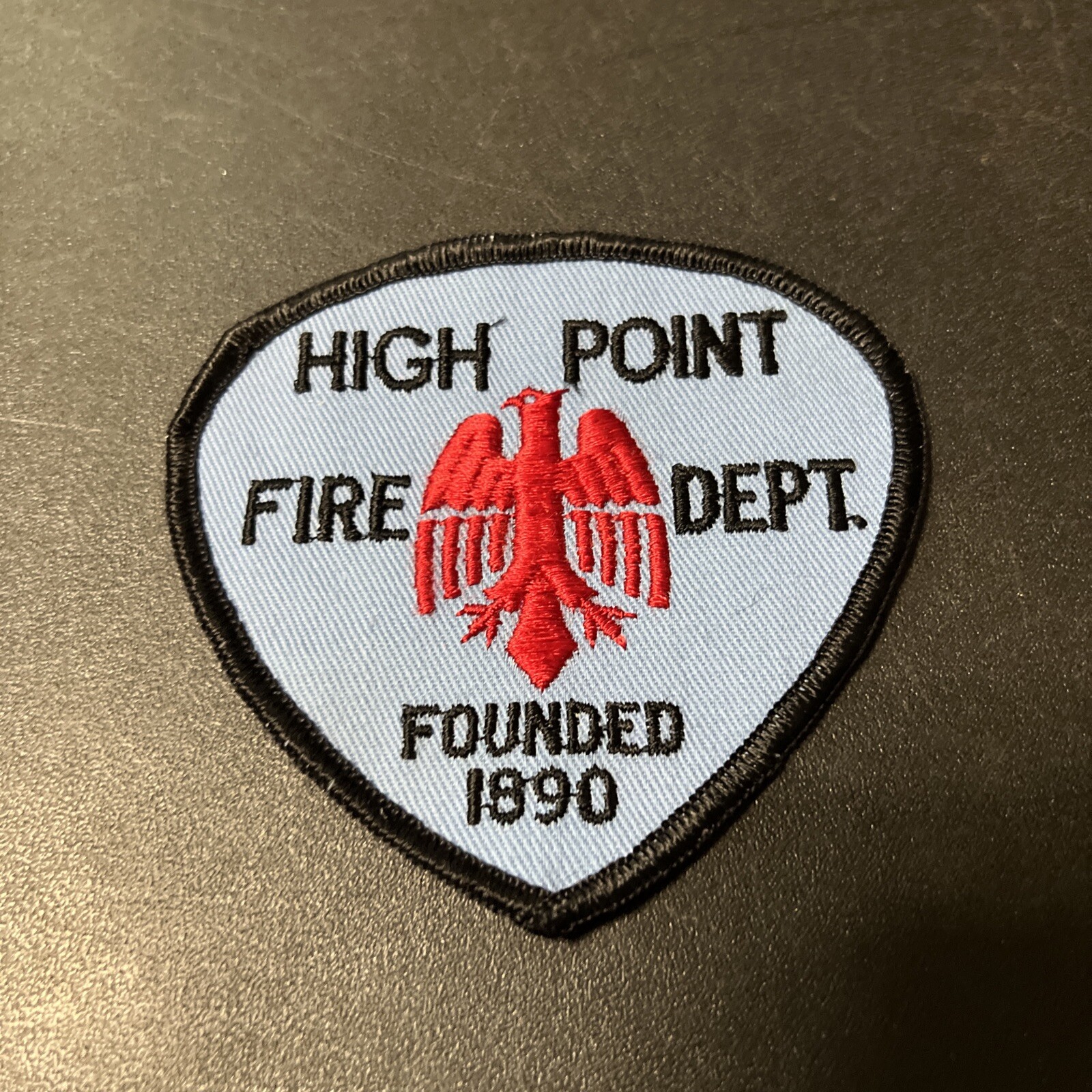 Vintage Used Obsolete Fire Department Patch High Point | eBay