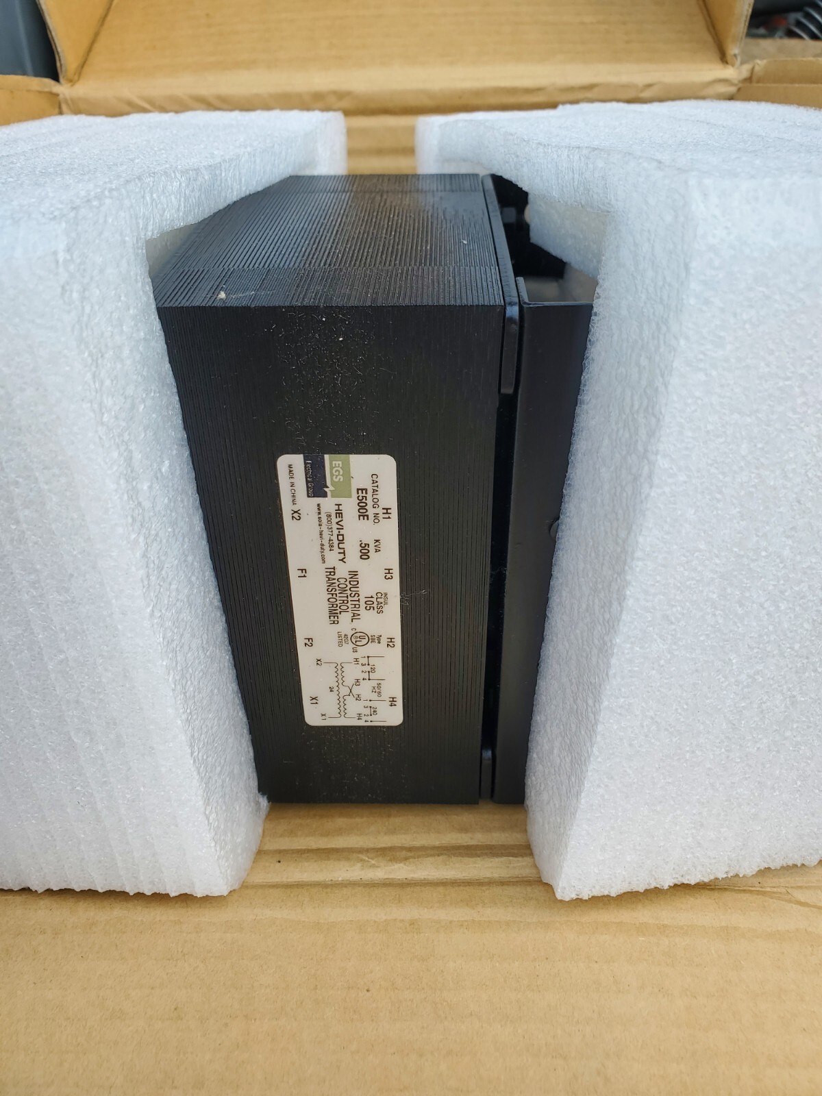 EGS HEVI DUTY E500E Transformer. NIB | eBay