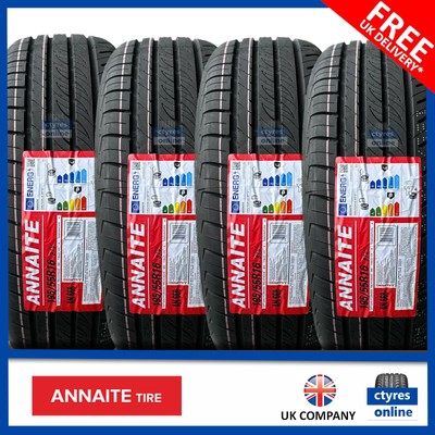 4X New 195 55 16 ANNAITE AN668 87V 195/55R16 1955516 *C WET GRIP* (4 ...