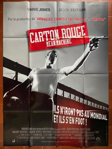 Red Cardboard Poster Barry Skolnick Vinnie Jones Jason Statham ...