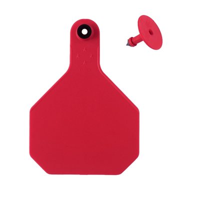 Y-Tex Large 4* Livestock Identification Tags - Red Blank 25ct | eBay