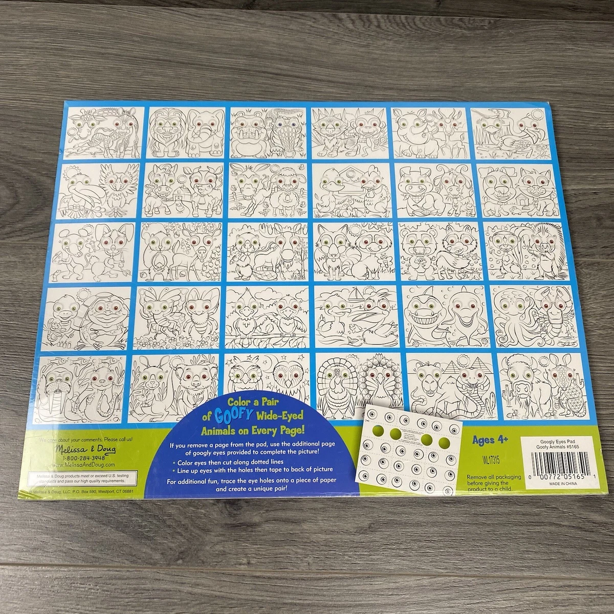 Googly Eyes Coloring Pages