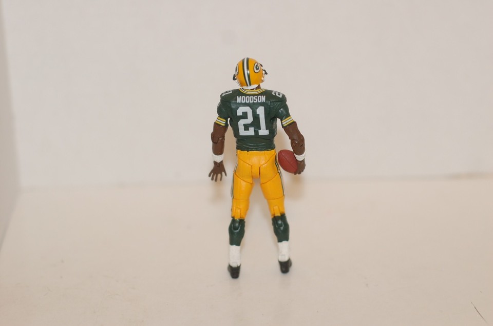 Mcfarlane Playmakers Charles Woodson Green Bay Packers 4 inch football ...