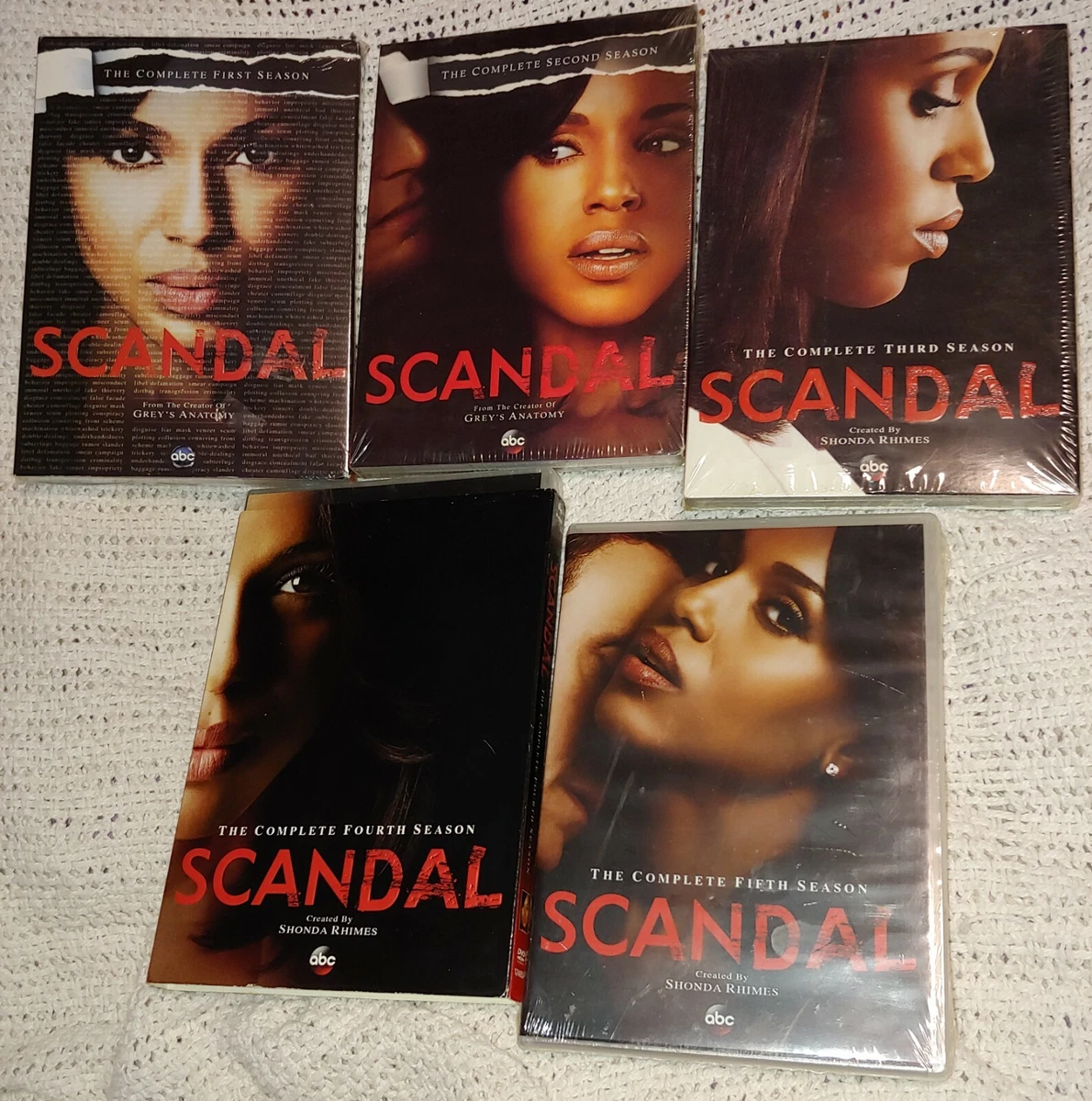 Scandal Season 2 Dvd Cover