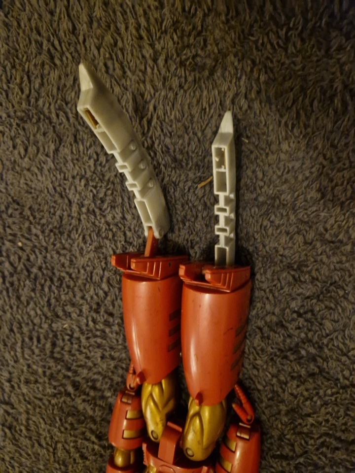 Marvel Iron Man Figure Lower Body Legs Missile Launcher Part | eBay UK