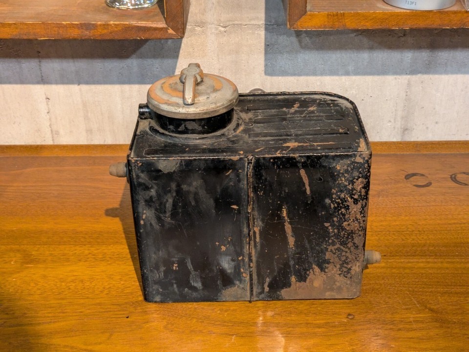 Police Oil Tank Vintage Harley Davidson Flh Panhead Swingarm Chopper ...