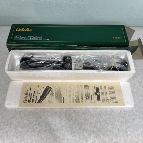 NEW CABELA'S PINE RIDGE RIFLE SCOPE IN BOX SG 2.5-7X32 DML DIAMOND 300 ...