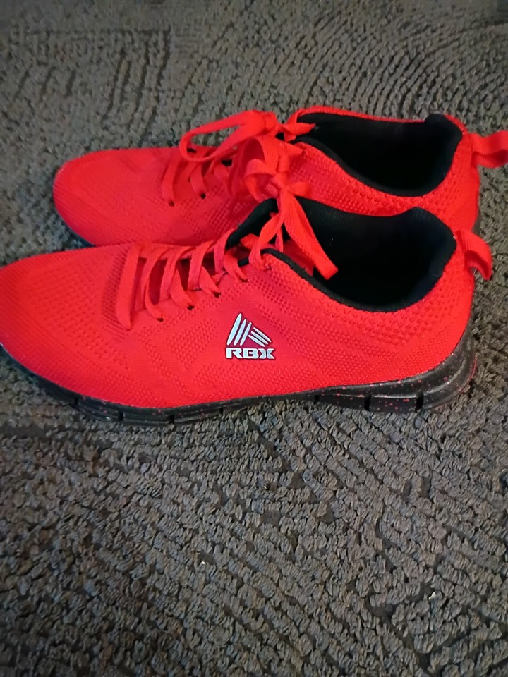 RBX Size 10 Men's Running Shoe Red And Black | eBay
