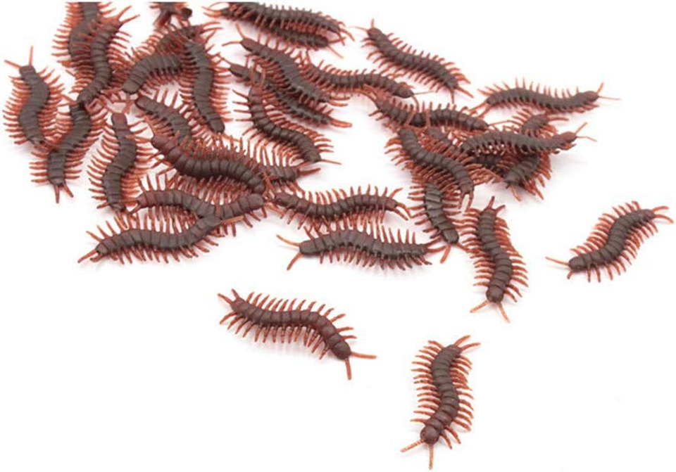 20Pcs/Set Imitation Insects Fake Centipede Toys Realistic Bugs Prank ...