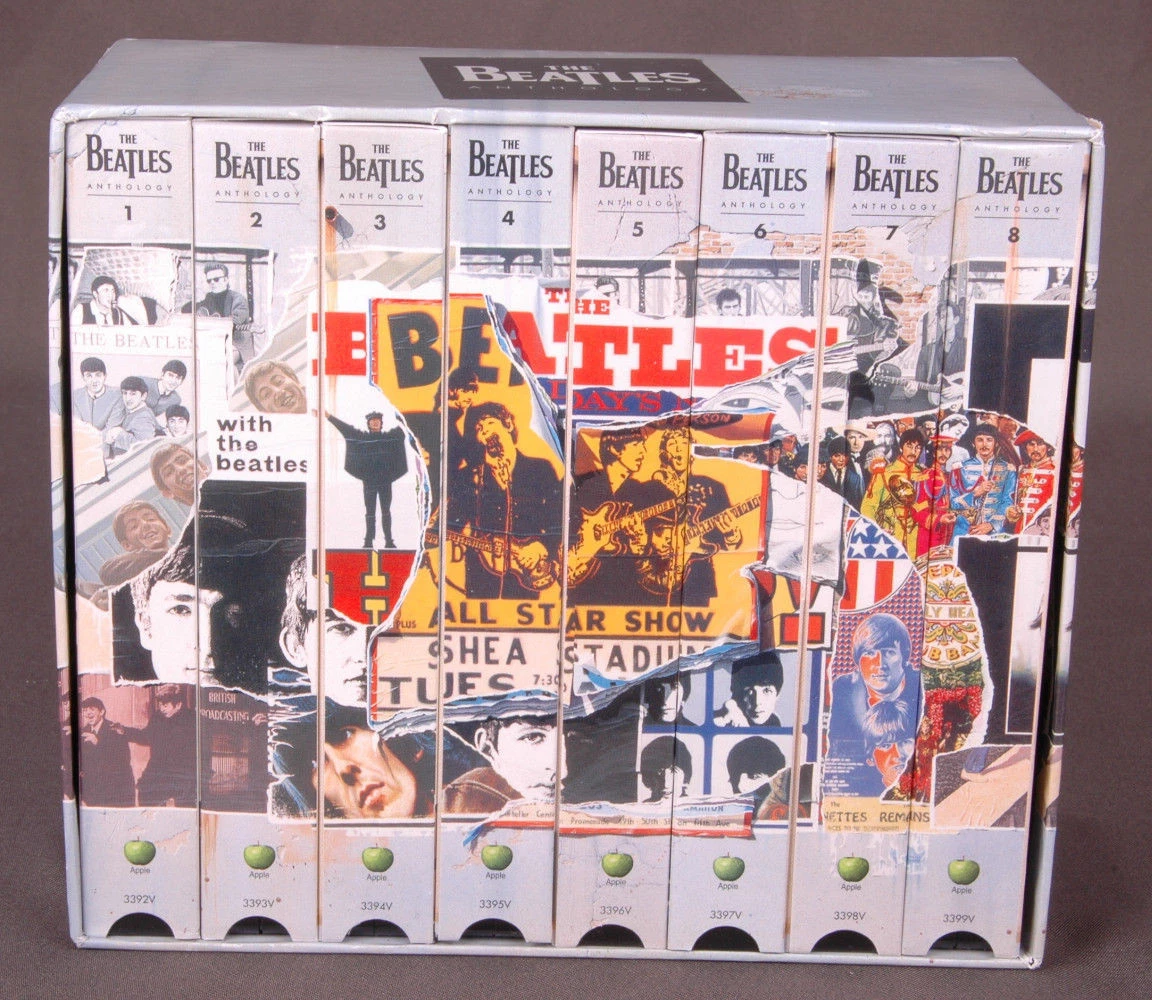 Beatles VHS Box Set - 8 VHS Movies - Excellent Condition - glwec.in