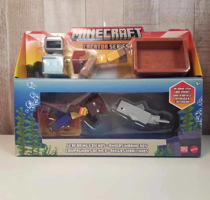 Minecraft Creator Series Seafaring Friends Collectible Building Toy * New