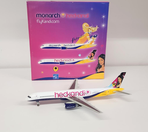 Russell Plastic Models 1:200 Boeing 757-200 Monarch Airlines 'HedKandi ...