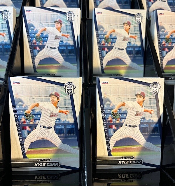 Kyle Carr 2024 Hudson Valley Renegades #4 New York Yankees Choice ...