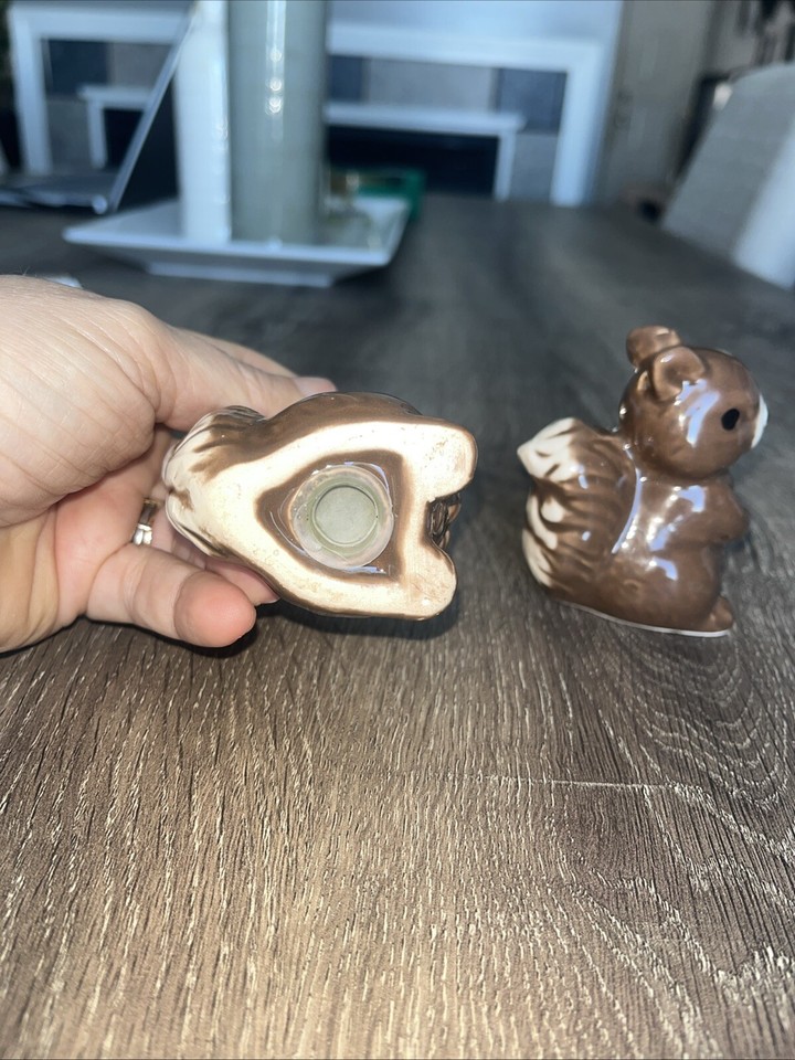 Vintage 1950s Ceramic Squirrel Salt & Pepper Shakers – Japan – Retro ...