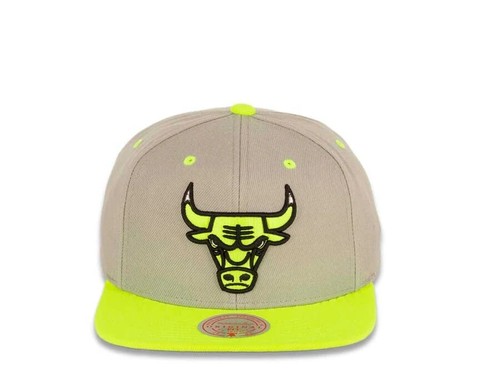 Mitchell & Ness Grey NBA Chicago Bulls Volt Snapback - OSFA | eBay