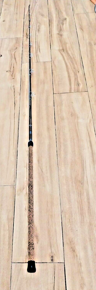 NEW CUSTOM WRAPPED -8 FT -SEEKER 270-8 CONVENTIONAL SALWATER ROD, CORK ...