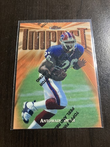 Antowain Smith TOPPS FINEST IMPACT CARD NFL 1997 T9-146 | eBay