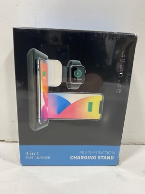 Multi Function Charging Stand 4 In 1 Rotatable Charger For iPhone And ...