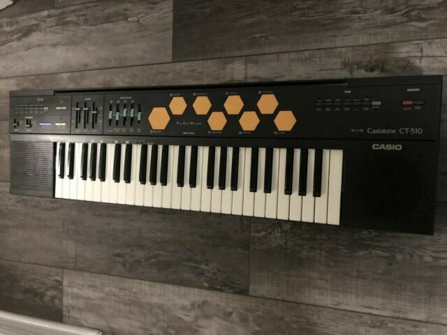 Casio Casiotone Ct-510 Vintage 80s Keyboard Synthesizer for sale online ...
