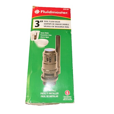 FLUIDMASTER, 830V-001, 3" DUAL FLUSH VALVE TO USE WITH DUAL FLUSH VALVE ...