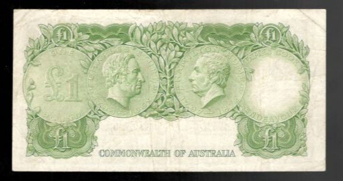 Australia, 1953-60, QE11, £1 Pound, P-30, CRISP VF! | eBay