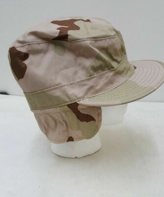 Military Issued 3 Color Desert Patrol Cap(Cold Weather)-NEW | eBay