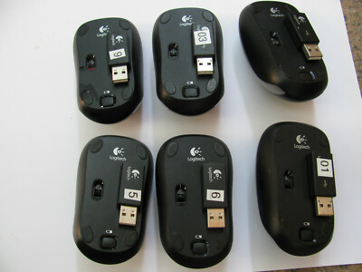 Logitech mouse and Bluetooth Receiver P/N 810-001811 / M/N C-U0006 lot ...