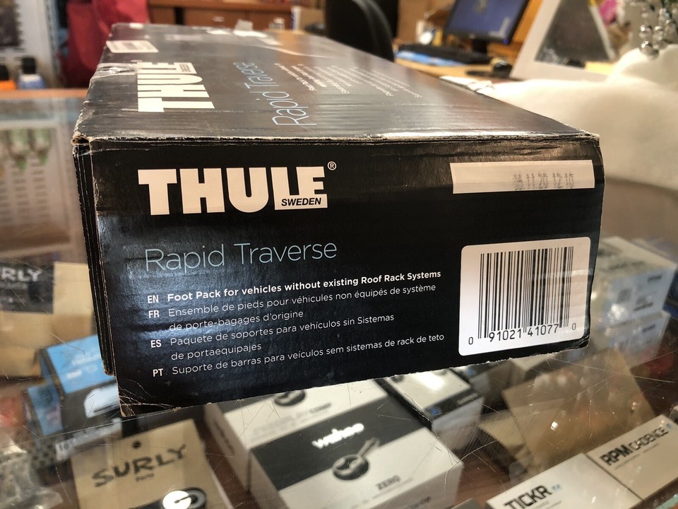 NEW THULE SWEDEN RAPID TRAVERSE FOOT PACK 480R (4PACK) RACK FEET ...