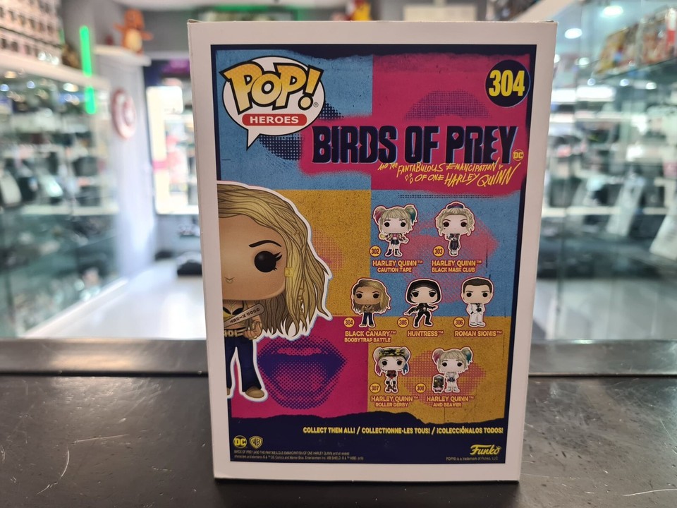 Birds of Prey Black Canary #304 Funko Pop! Fast Delivery | eBay