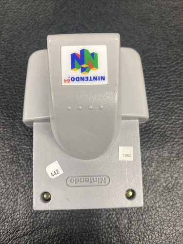 Official OEM Nintendo 64 N64 Rumble Pak Pack Controller Shaker NUS-013 ...