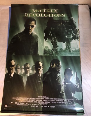 THE MATRIX REVOLUTIONS MOVIE POSTER / PRINT (MORPHEUS & TRINITY) (27" X ...