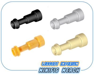 LEGO Telescope / Torch base - Minifigure utensil gold black gray ...