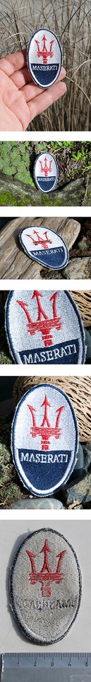 VINTAGE AUTOMOBILE CAR CLUB PATCH / BADGE # MASERATI BOLOGNA ITALY | eBay