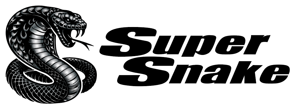 Super Snake COBRA Shelby Ford Mustang Racing Vinyl Sticker Decal Bumper ...