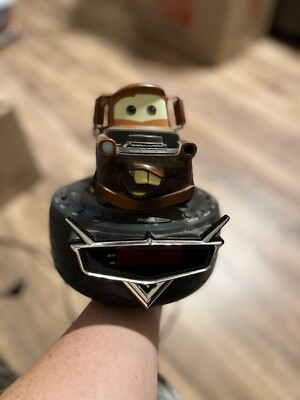 Disney Pixar Cars Talking Tow Mater Digital Alarm Clock Radio | eBay