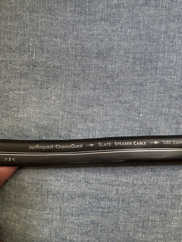 Audioquest Slate bi wire Center Channel speaker cable | eBay