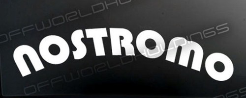 NOSTROMO sticker decal Alien Aliens Weyland Yutani Xenomorph USCM ...