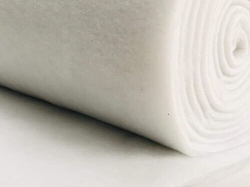 20 METRE ROLL 300 gsm / 8oz POLYESTER WADDING DACRON 27" fibre | eBay UK