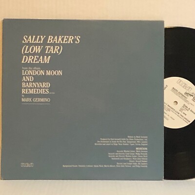 Mark Germino SALLY BAKER'S (LOW TAR) DREAM 12" Single WLP 1986 RCA ...