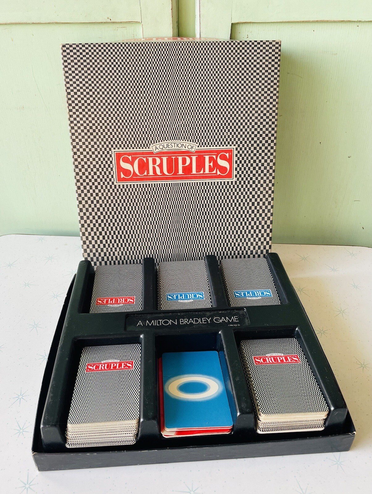RARE Vintage A Question of SCRUPLES Game Vintage 1986 Novelty Family ...