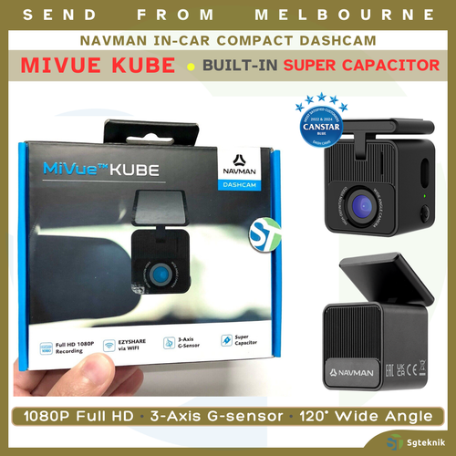NEW Navman Mivue KUBE Full HD Dashcam Wide Angle Car Dash Camera 3-Axis G-Sensor | eBay Australia